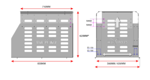 Adjustable Fridge Cage - Clearview