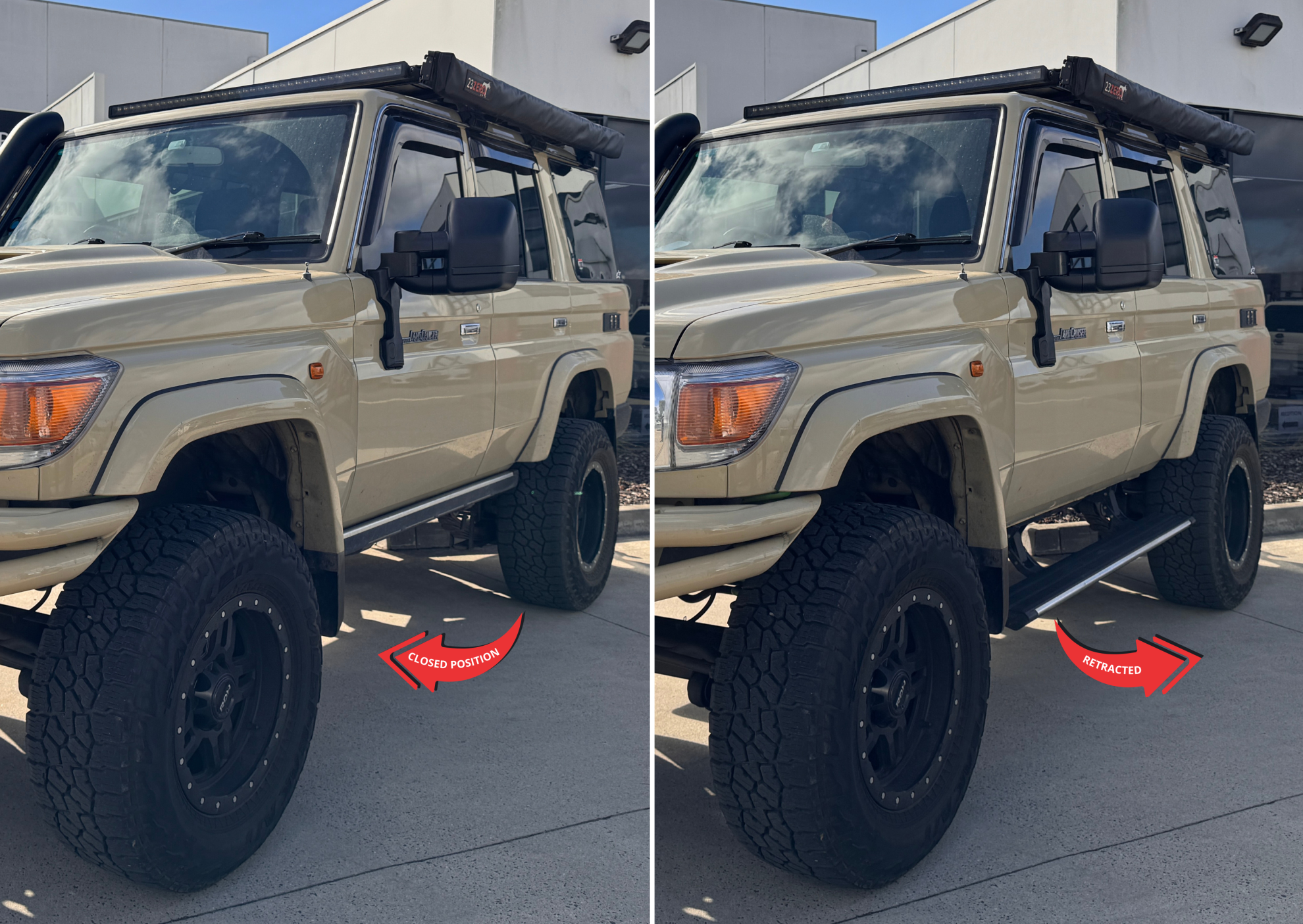 Australia’s Best Automatic Folding Side Steps! - Clearview